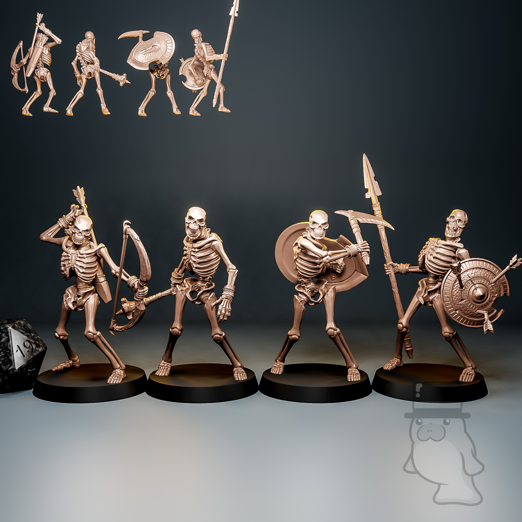 Skeletal Minions - Tombsworn Skeletons of Denmora - Artisan Guild :: Mini Manatee New Zealand